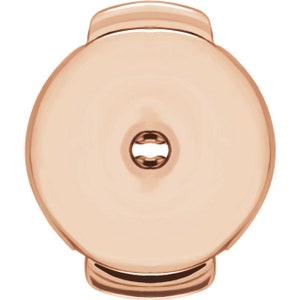 14kt 18kt Gold Platinum Silver Protektor® System Earring Lock Back One ...