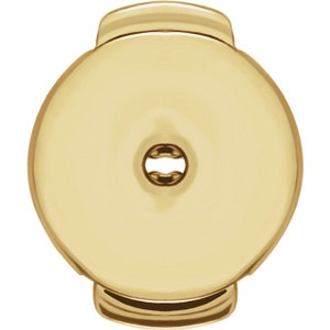 14kt 18kt Gold Platinum Silver Protektor® System Earring Lock Back One ...