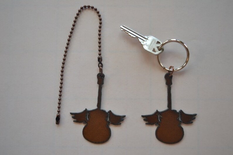 Rustic Rusty Rusted Recycled Metal WINGED GUITAR Ceiling Fan - Etsy
