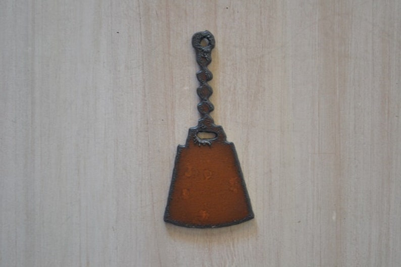 Rustic Rusty Rusted Recycled Metal COW BELL / COWBEL / Cow Bell Ceiling ...