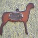 LAMB Made of Rustic Rusty Rusted Recycled Metal Custom PERSONALIZED ...