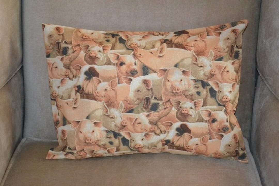 Travel Pillow Case / Child Pillow Case Pig / HOGS Pillowcase / Pig ...