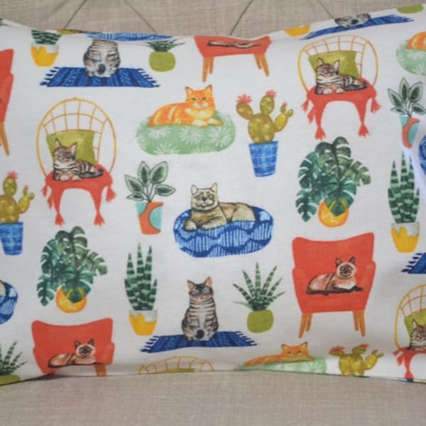 Cat Pillowcase - Etsy
