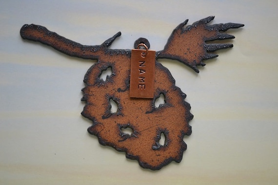 PINE CONE Made of Rustic Rusty Rusted Recycled Metal Custom | Etsy