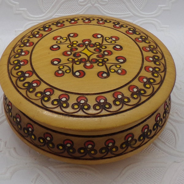 Pyrography Box - Etsy