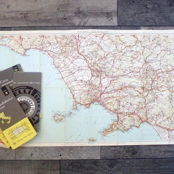 1960s Road Map - Etsy