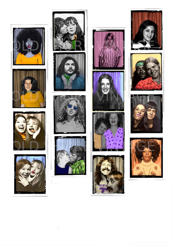 Vintage Photo Booth Clip Art