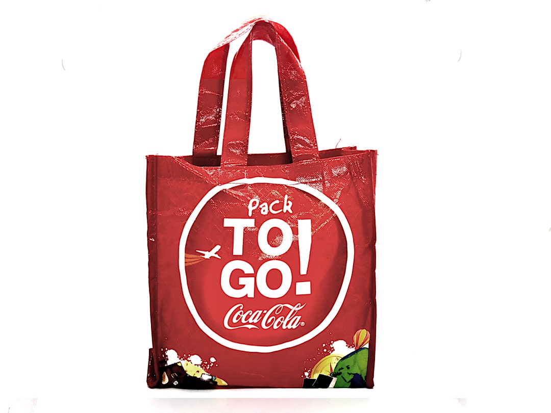 Vintage Tote Bag Coke Collectable 1990s Coke Lunch Bag Coca Cola Food ...