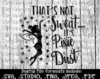 Pixie dust svg | Etsy