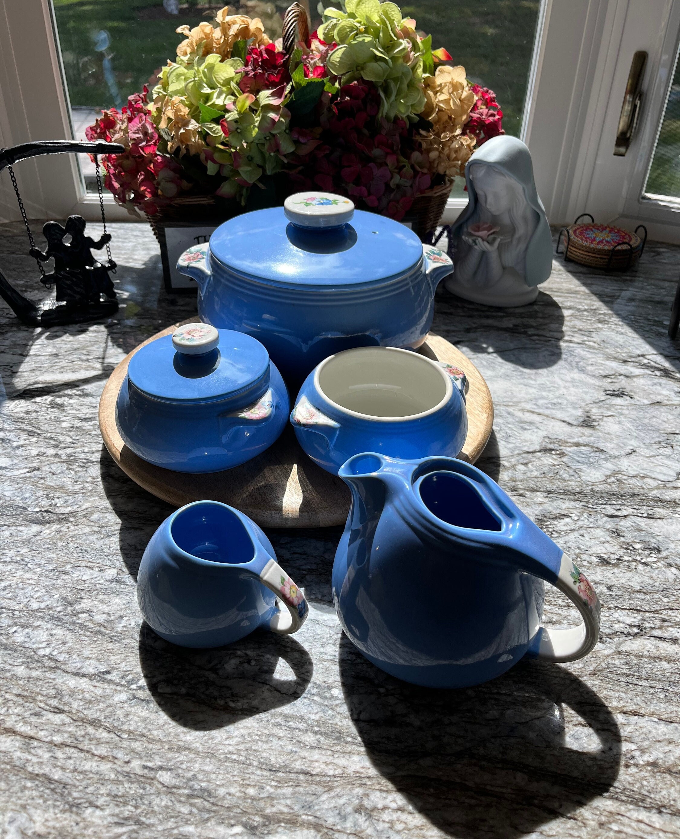 1940's Rose Parade by Hall's Superior Quality Set 1259 Cadet Blue ...