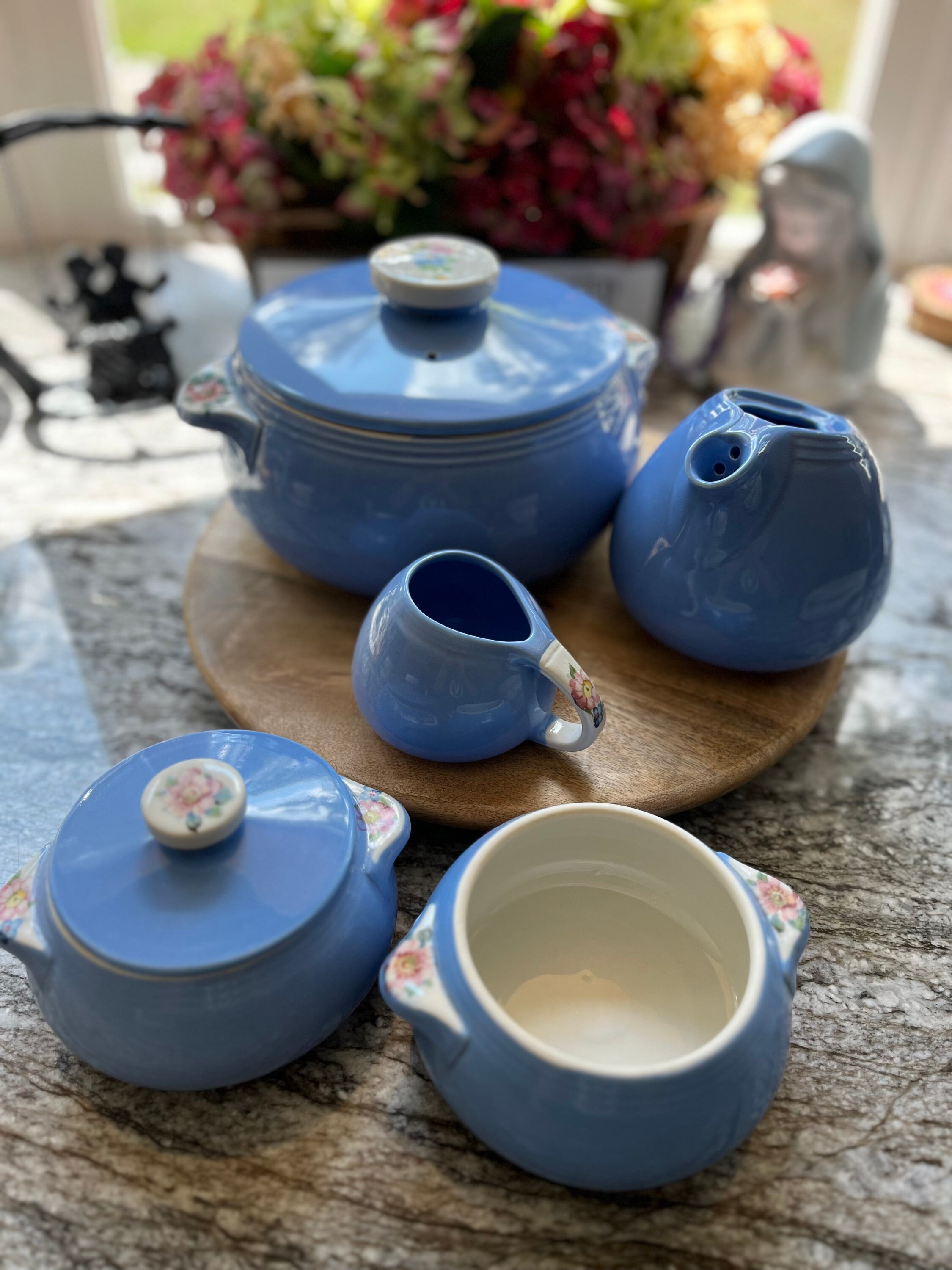 1940's Rose Parade by Hall's Superior Quality Set 1259 Cadet Blue ...