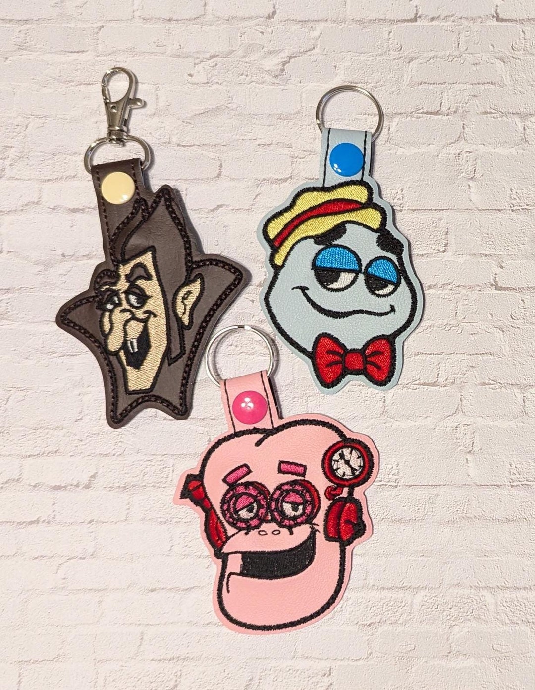 Cereal Box Characters Keychain / Bag Accessory / Keychain / Snap Tab ...
