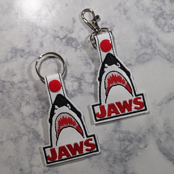 Jaws Embroidery - Etsy
