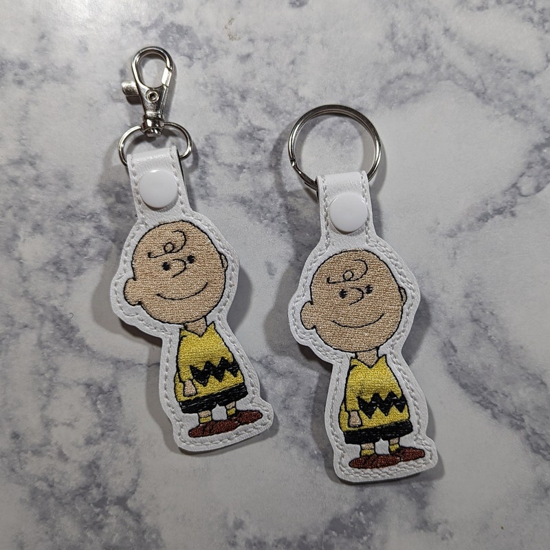 Charlie Brown Keychain - Etsy
