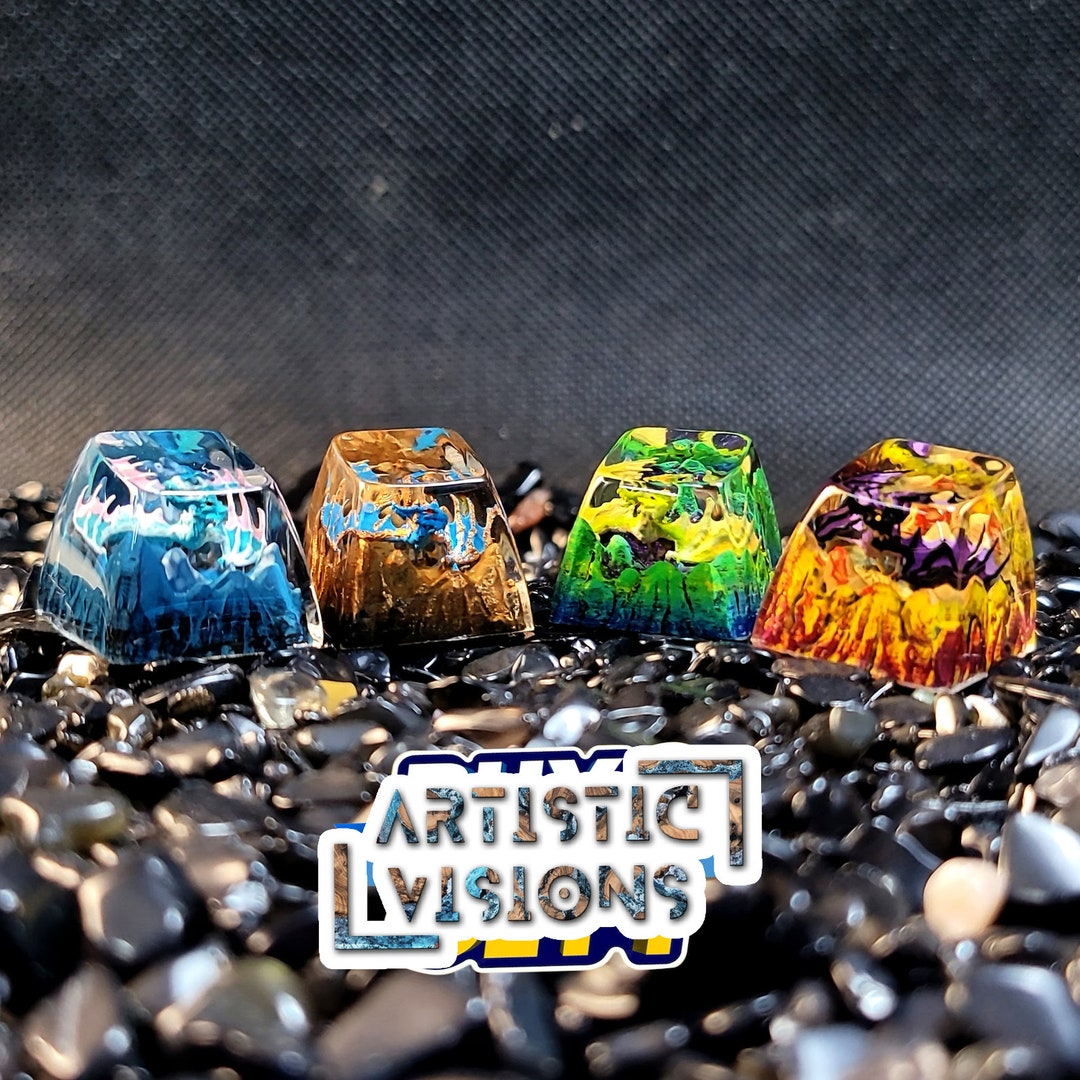 Dragon Keycap, Dragon Bone , Artisan Keycap, Custom Keycap, Keycap ...