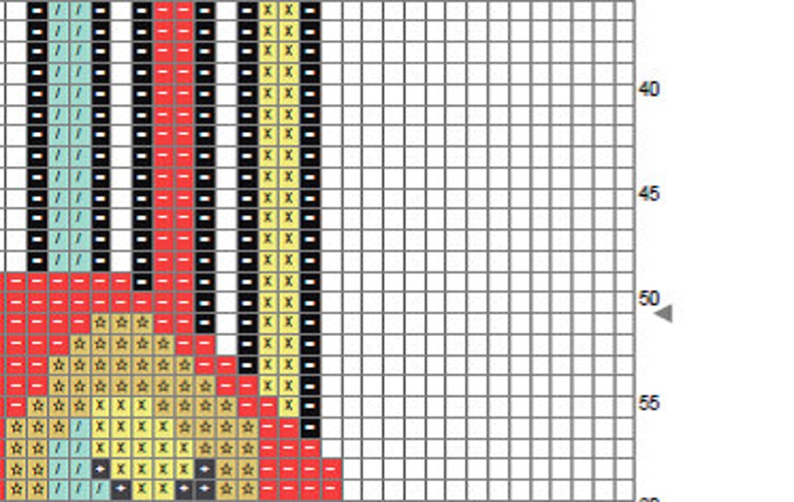 Retro Modern Cross Stitch Pattern Scandi Cross Stitch - Etsy