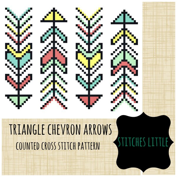 Arrows Cross Stitch - Etsy