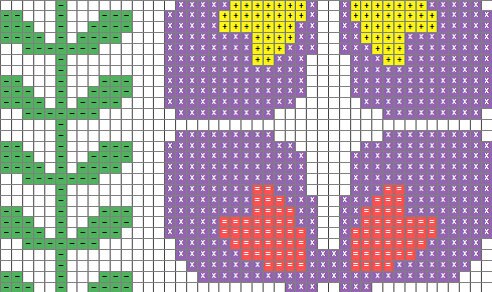 Retro Modern Cross Stitch Pattern - Scandi Cross Stitch - Ondori Cross ...
