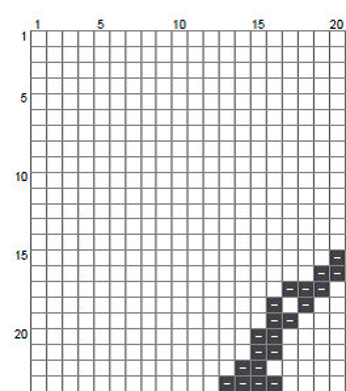 Modern Cross Stitch Pattern Skeleton Key Cross Stitch PDF Pattern ...