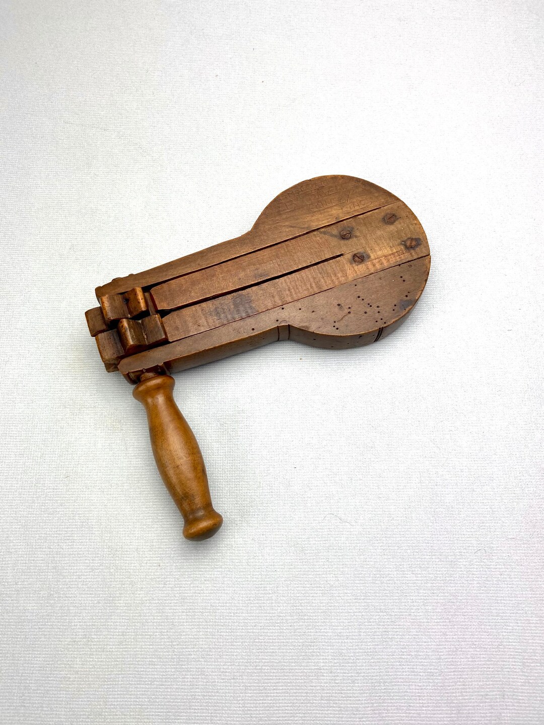 Antique Victorian Clacker Rattle Football Air Raid Beating C1890 ...