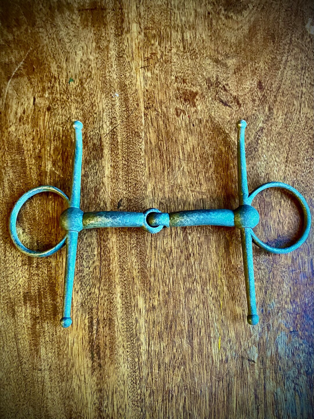 Antique 1920s Equine Horse Bit Ball Cheek Snaffle Bit Size Full - Etsy