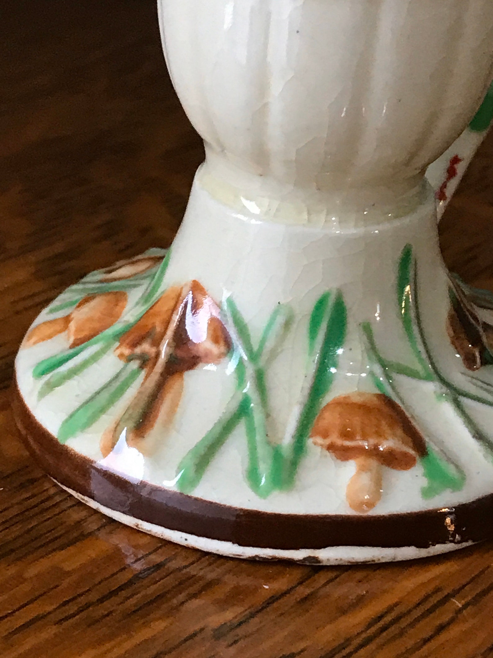 Suvesco Pixie and Mushroom Candle Stick Holder 1950s Vintage | Etsy UK