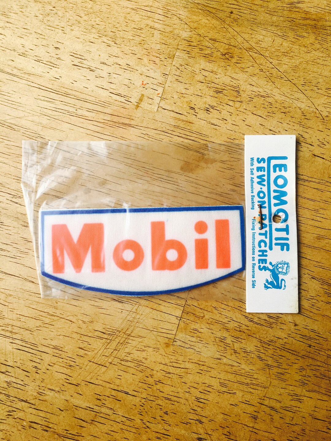 1970s Mobil Vintage Sew on Patch - Etsy