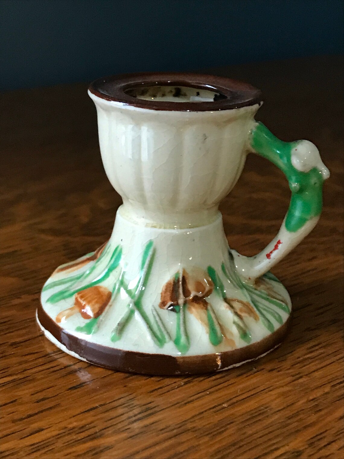 Suvesco Pixie and Mushroom Candle Stick Holder 1950s Vintage | Etsy UK