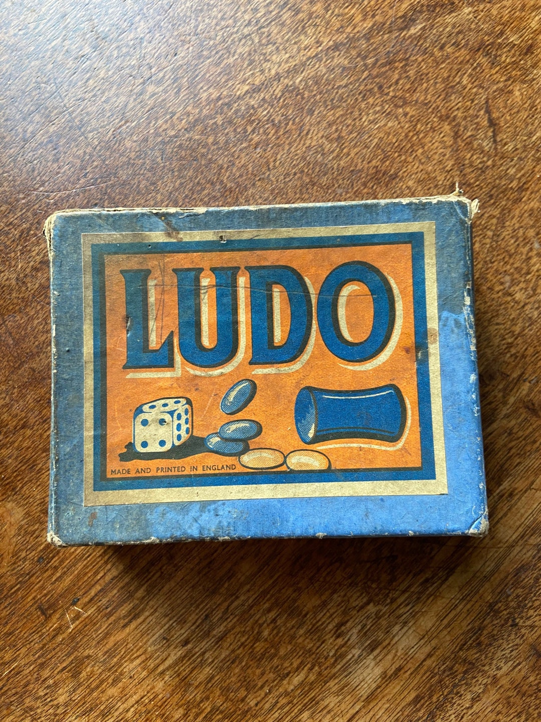 Antique Ludo Game Box C1910 No Contents Early English Packaging - Etsy