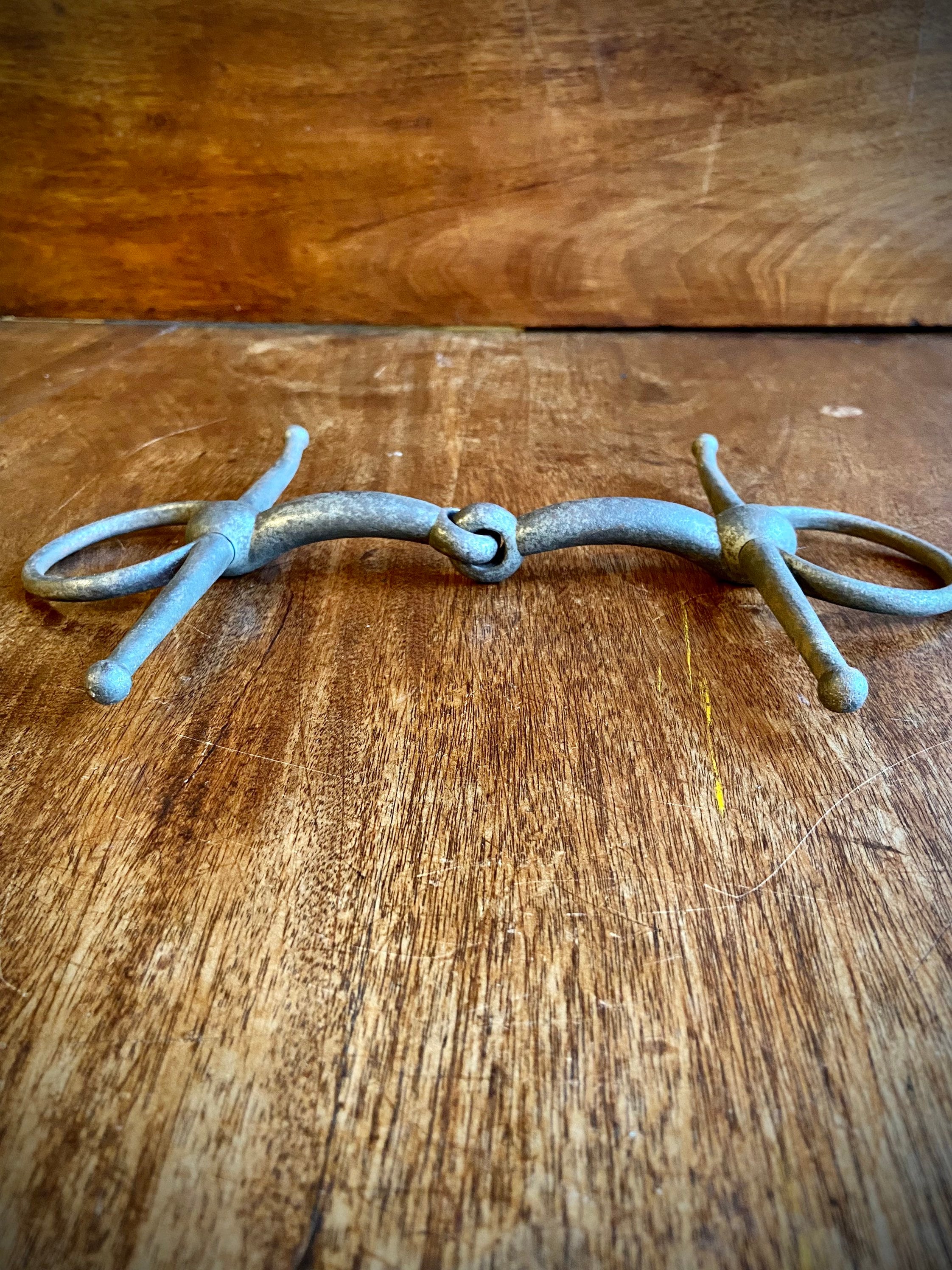 Antique 1920s Equine Horse Bit Ball Cheek Snaffle Bit Size Full - Etsy
