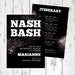 Nash Bash Bachelorette Party Invitation / Nashville Bachelorette Invite ...