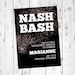 Nash Bash Bachelorette Party Invitation / Nashville Bachelorette Invite ...