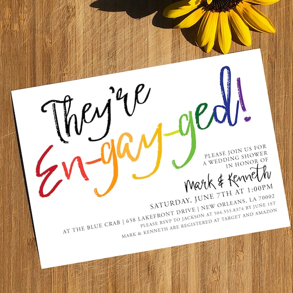 Same Sex Wedding Etsy