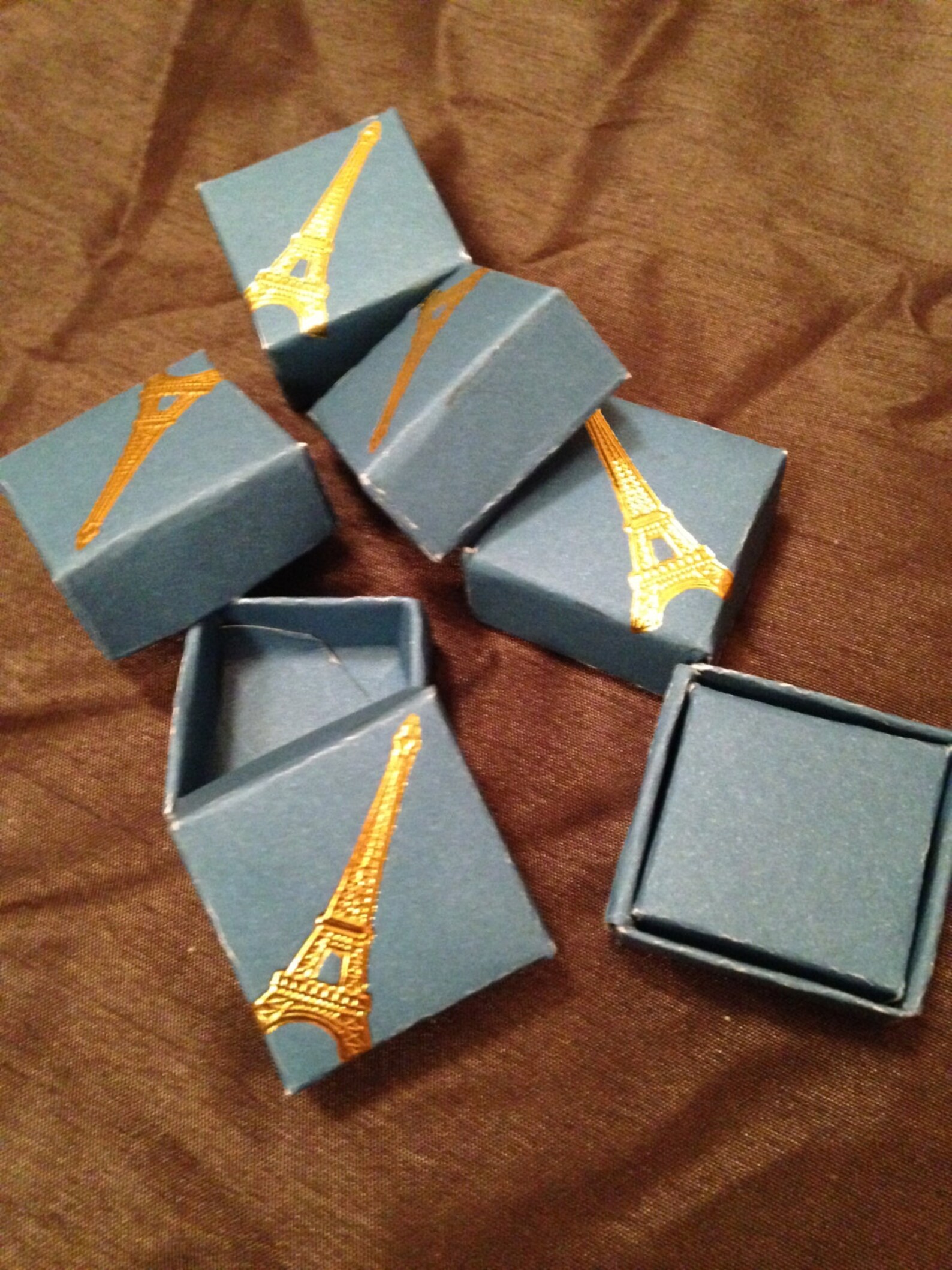 Tiny Little Eiffel Tower Gift Boxes: Paris Here I Come - Etsy
