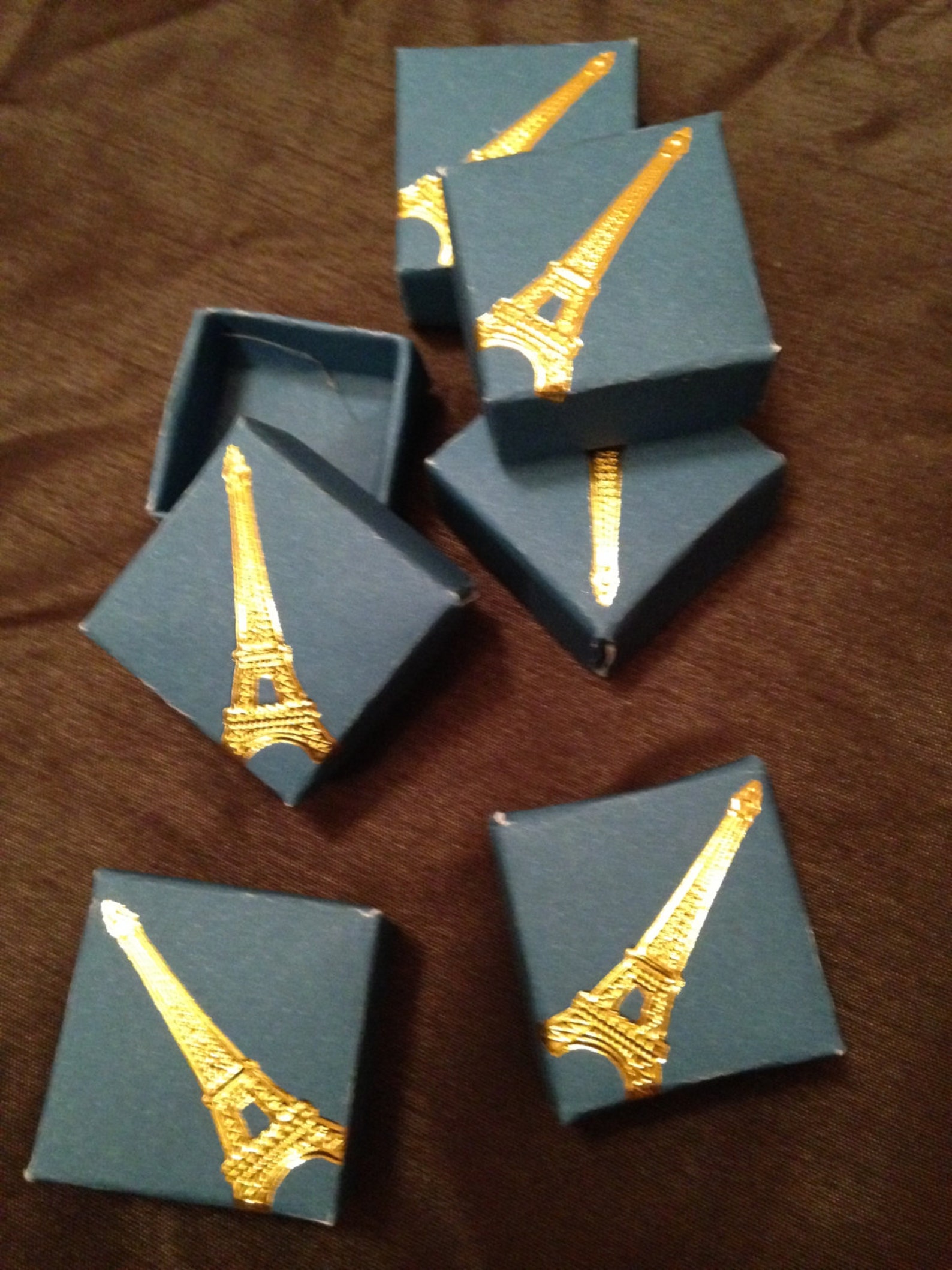 Tiny Little Eiffel Tower Gift Boxes: Paris Here I Come - Etsy