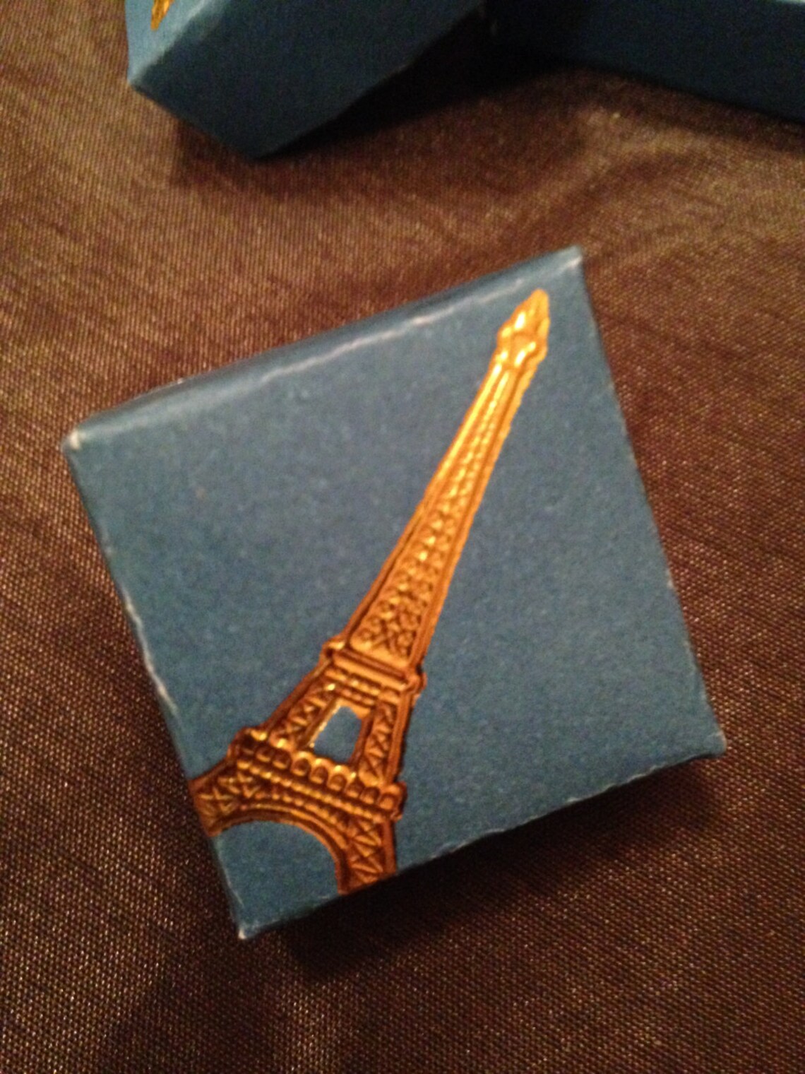 Tiny Little Eiffel Tower Gift Boxes: Paris Here I Come - Etsy