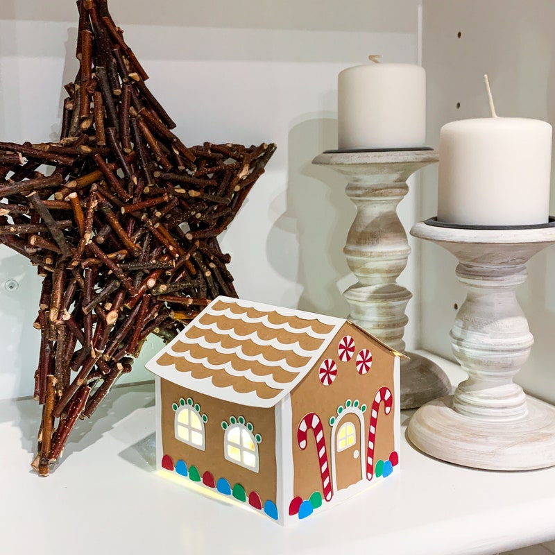 3d Gingerbread House - Etsy