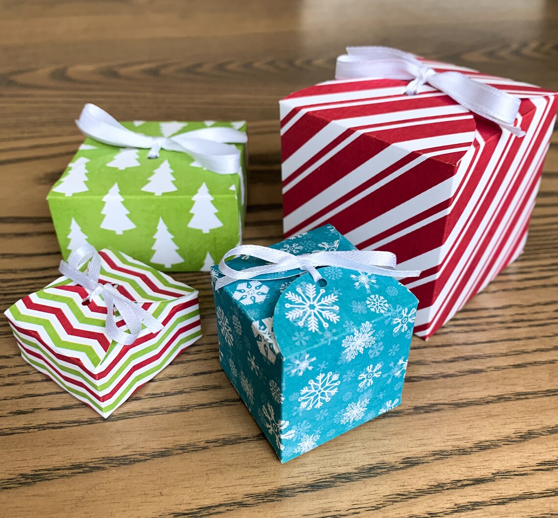 Printable Gift Boxes, Printable Christmas Gift Boxes, Christmas Gift ...