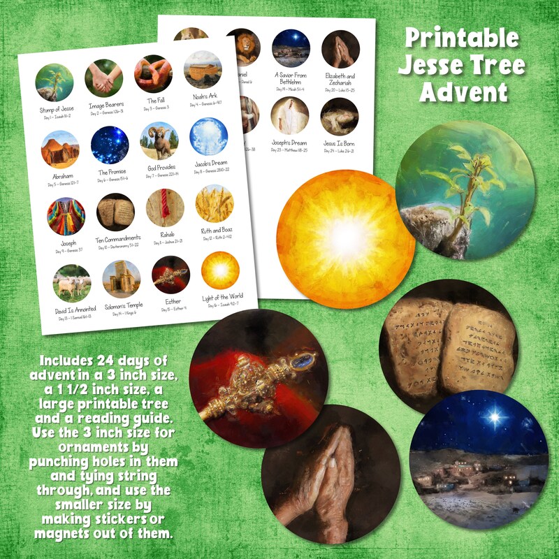 Jesse Tree Ornaments - Etsy