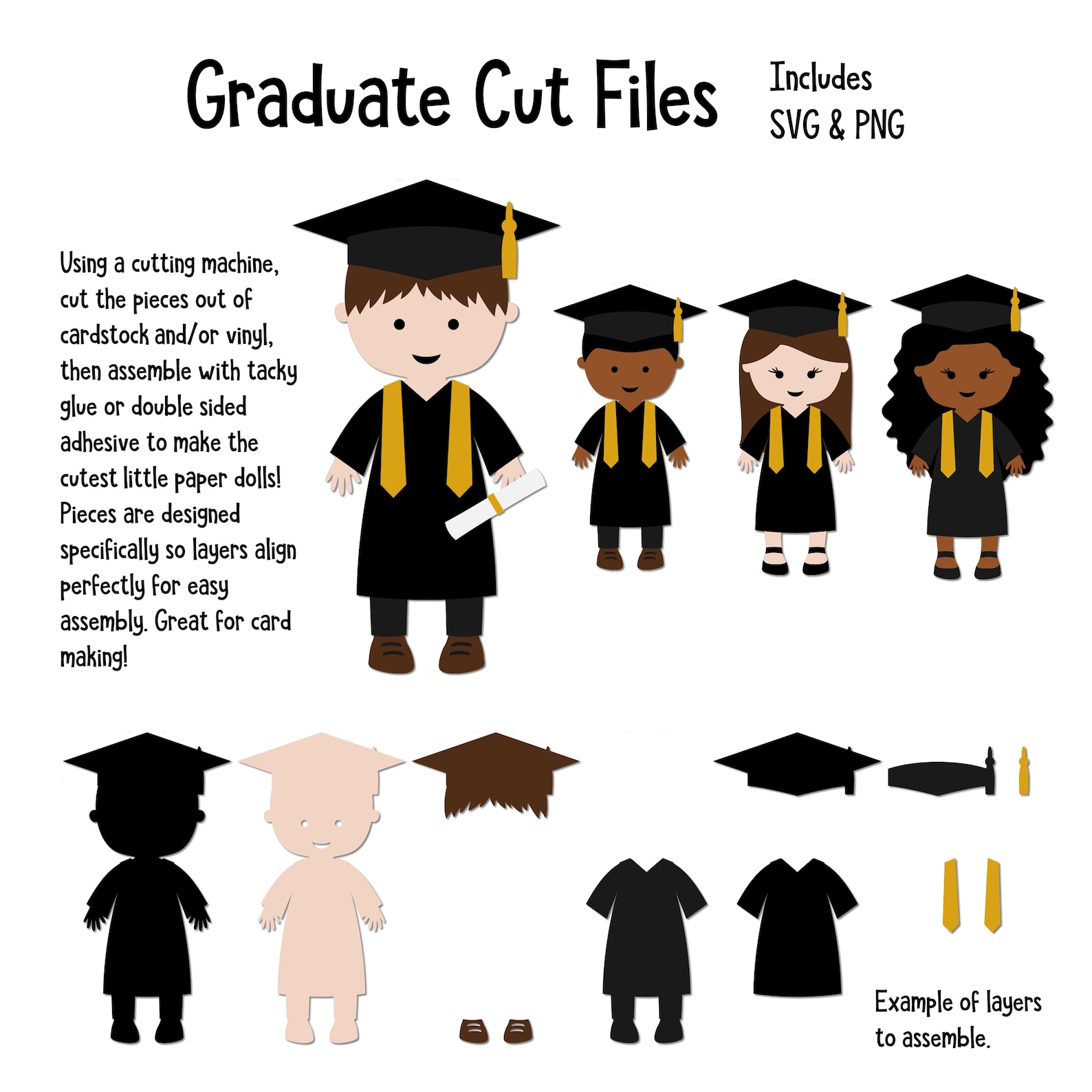 Graduation SVG Graduate Clip Art Graduation Clip Art - Etsy
