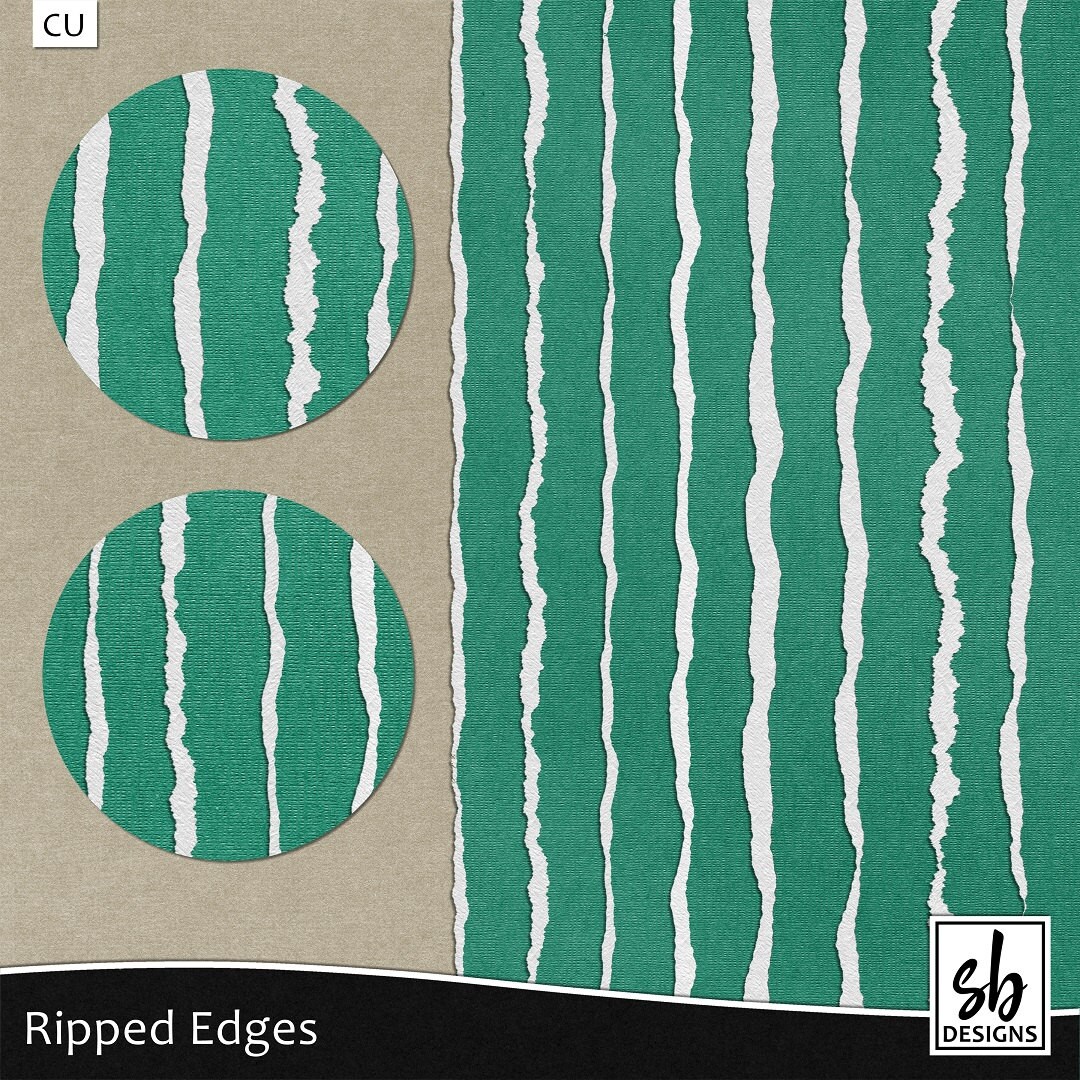 Digital Ripped Edge - Ripped Paper Clip Art - Torn Edge - Torn Paper ...