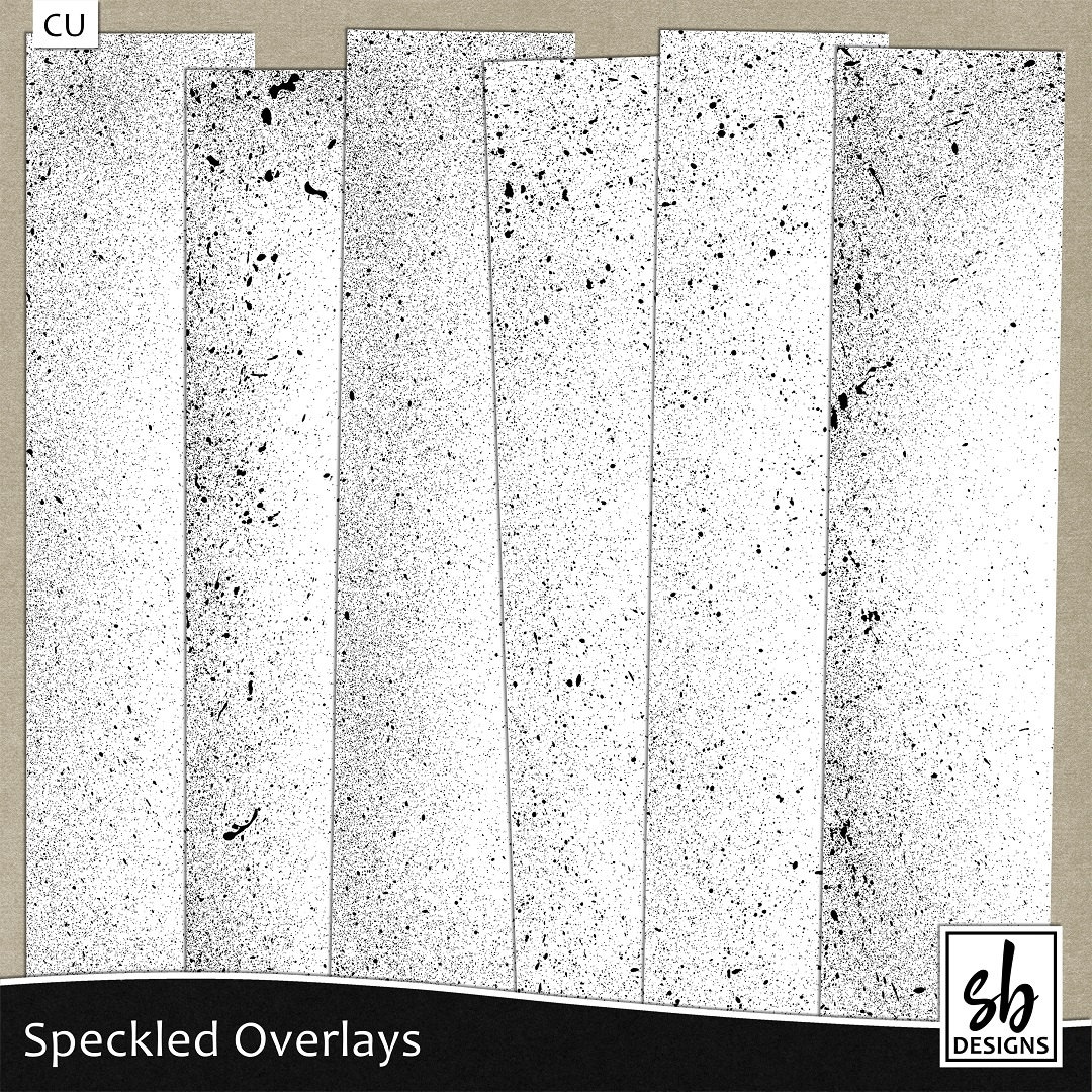 Digital Paper - Pattern Overlays - Digital Patterns - Speckled Overlays ...