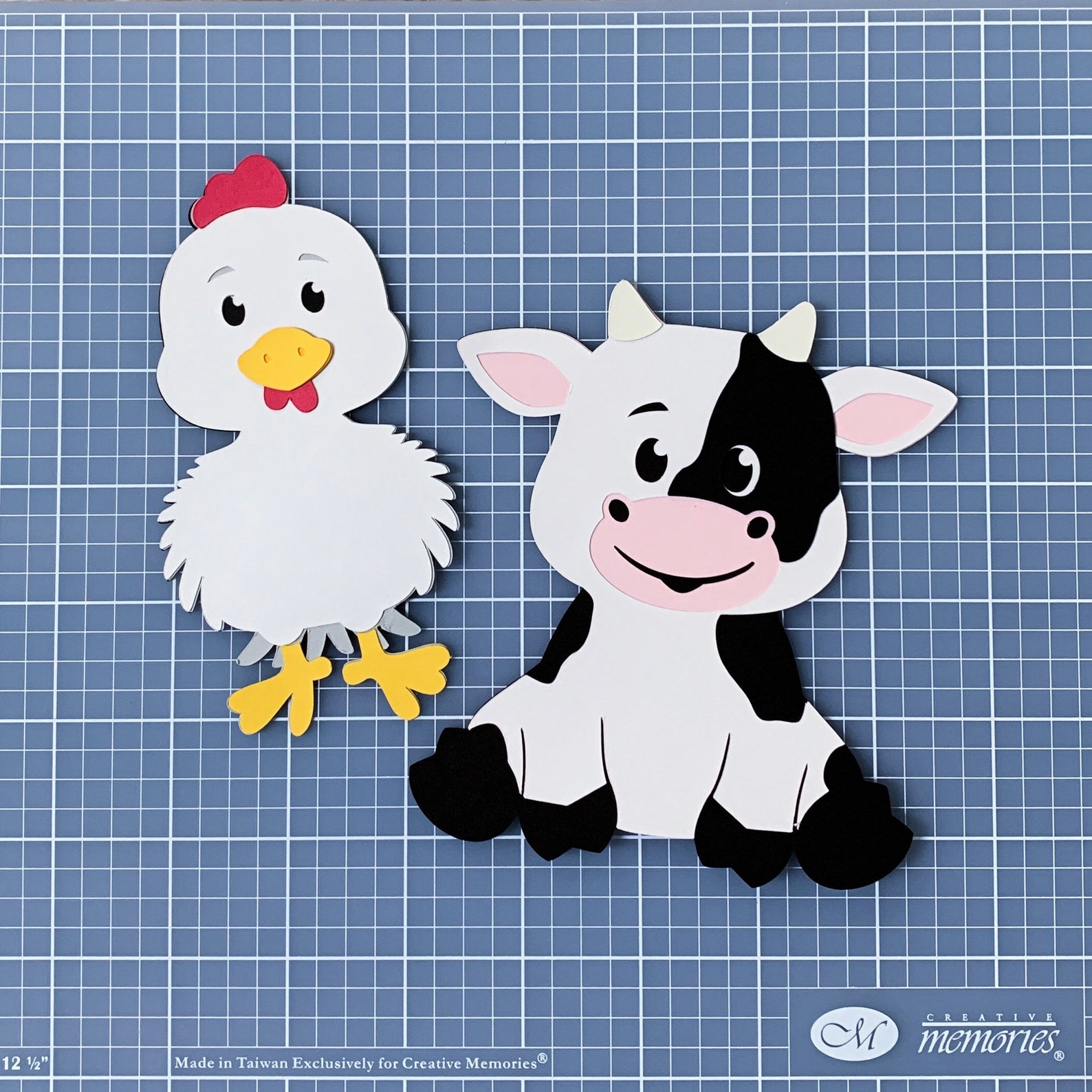 Farm Animal Cut Files, Farm Animal SVG, Farm Animal Clip Art, Cute Farm ...
