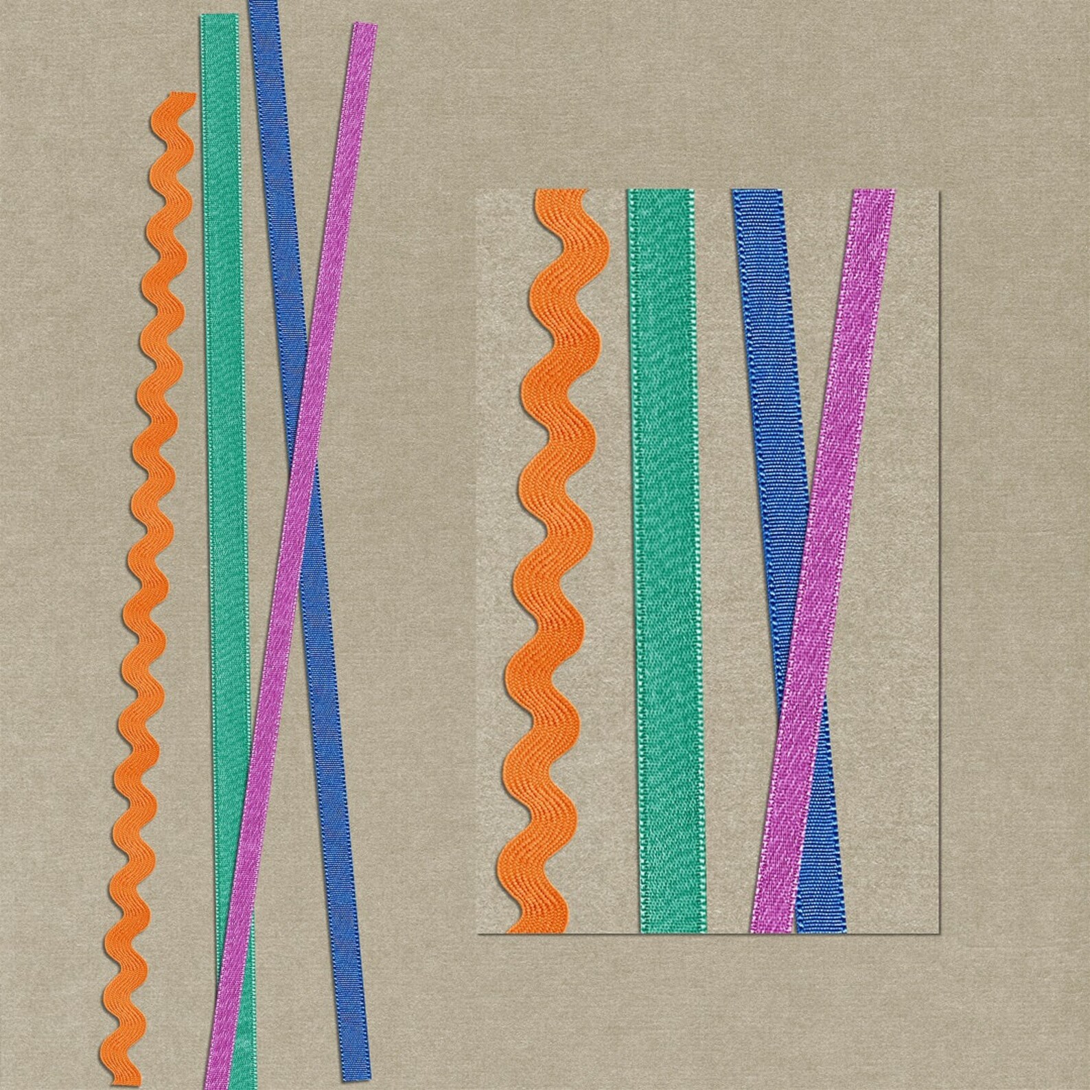 Digital Ribbon Ribbon Clip Art Digital Scrapbooking Ribbon - Etsy