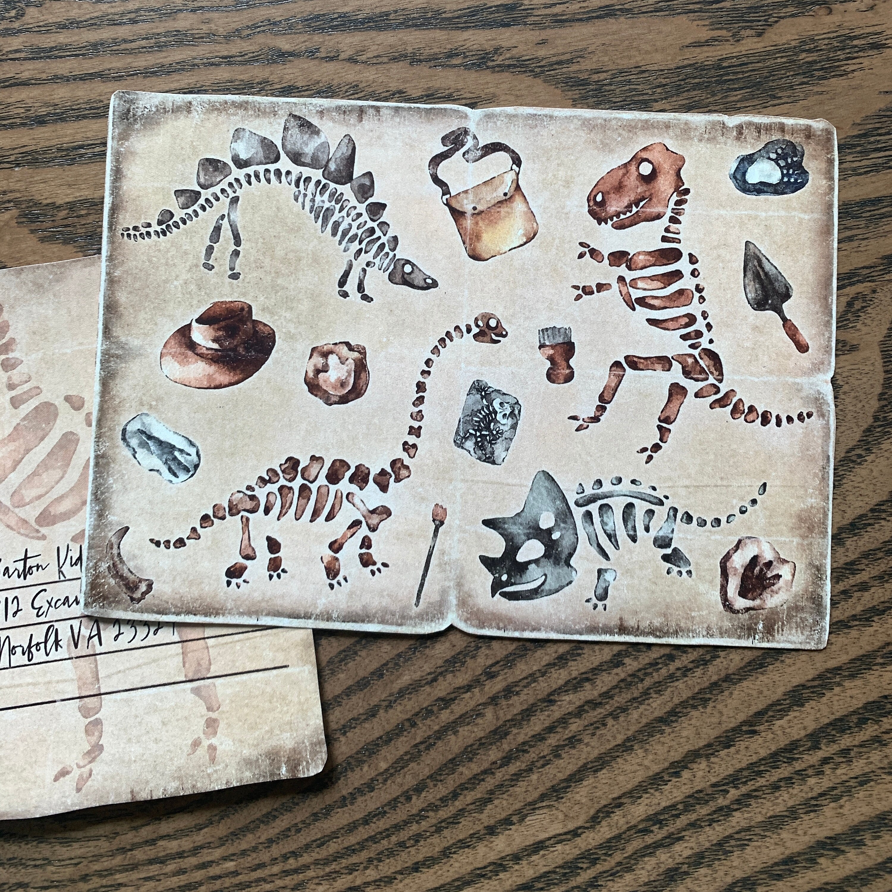 Dinosaur Dig Kit Printable, Paleontologist Printable, Dinosaur Birthday ...