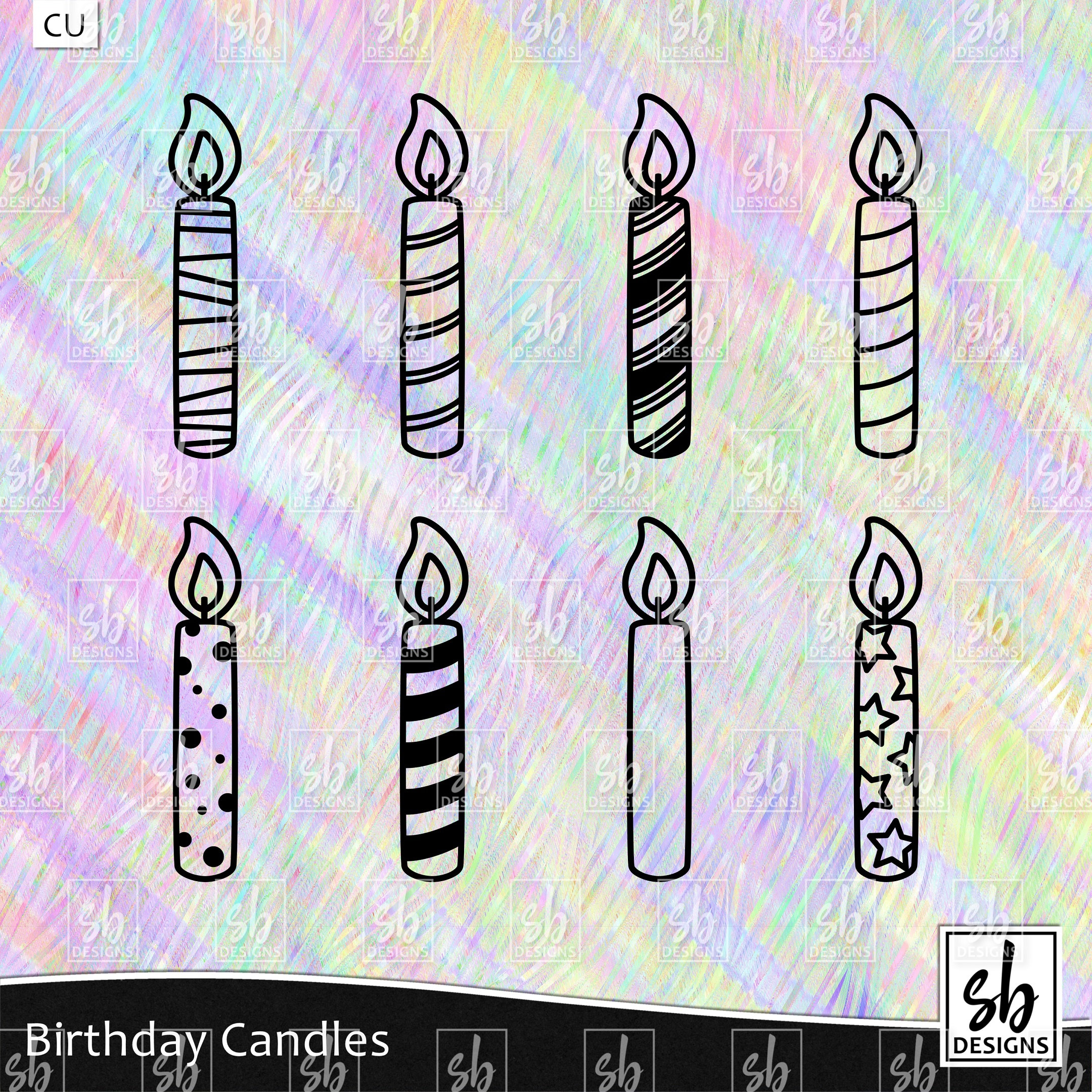 Birthday Candle Drawing