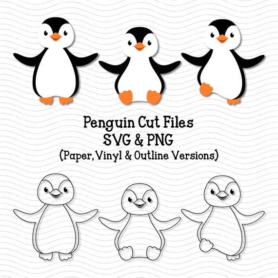 Pinguin SVG Pinguin SVG Pinguin SVG Pinguin Clip Art - Etsy Schweiz