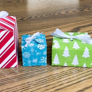 Printable Gift Boxes, Printable Christmas Gift Boxes, Christmas Gift ...