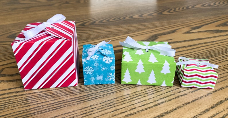 Printable Gift Boxes Printable Christmas Gift Boxes - Etsy