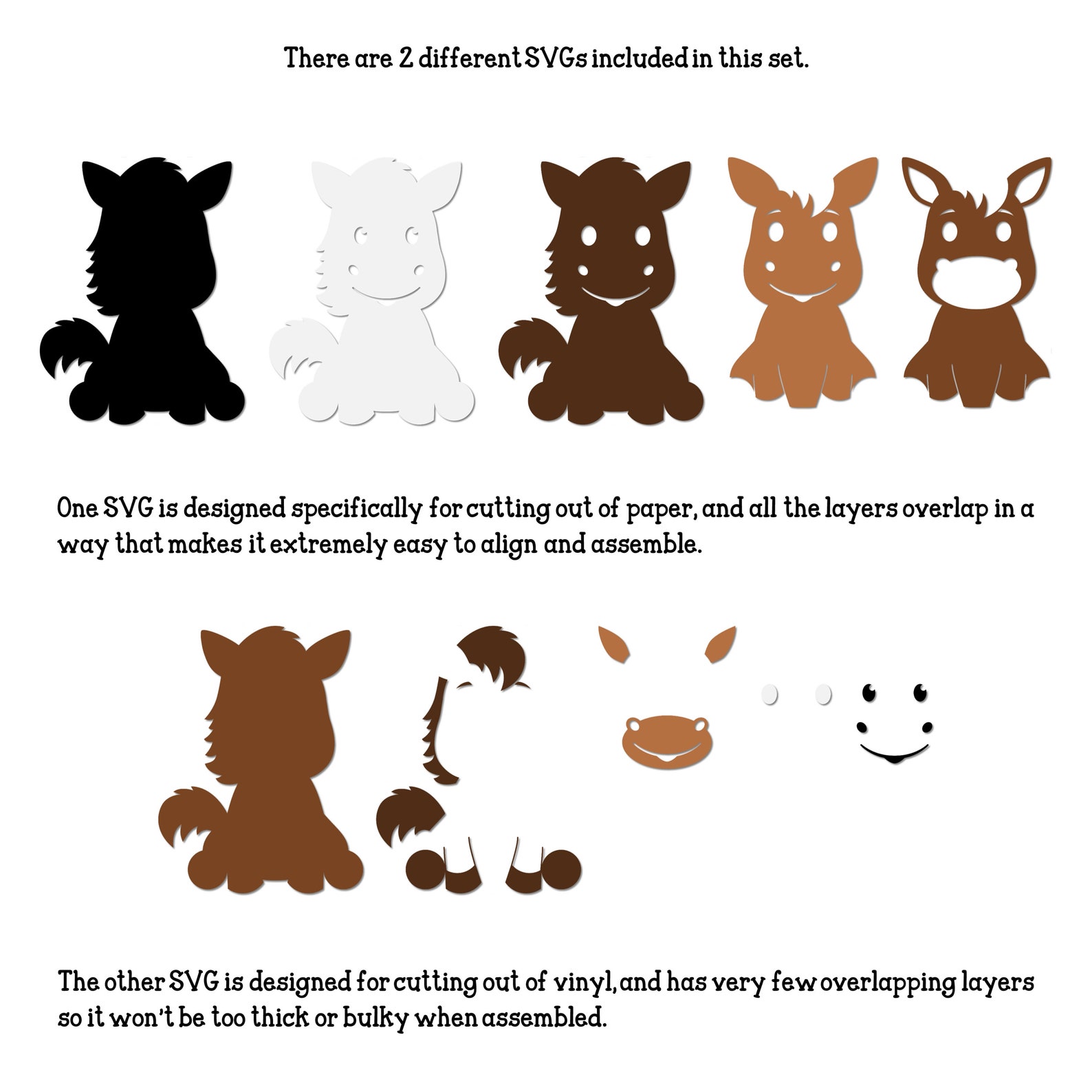 Farm Animal Cut Files Farm Animal SVG Farm Animal Clip Art - Etsy Canada